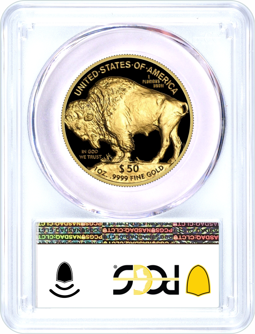 2024 W $50 1 oz Gold Buffalo PCGS PR70 DCAM First Day of Issue